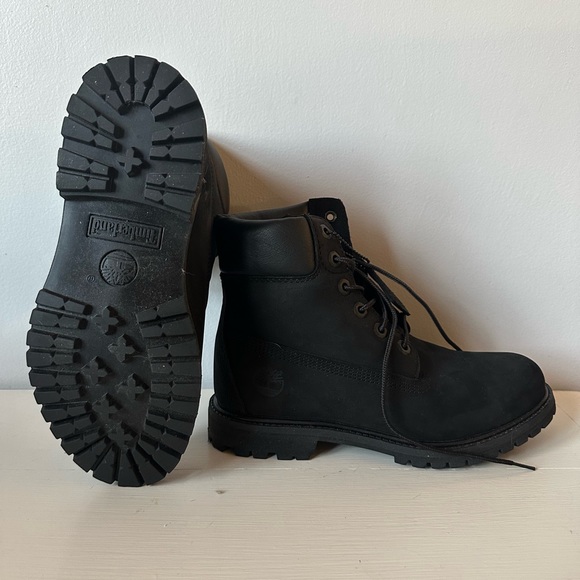 Timberland | Shoes | Womens Waterproof 6 Premium Lug Sole Boots Black ...